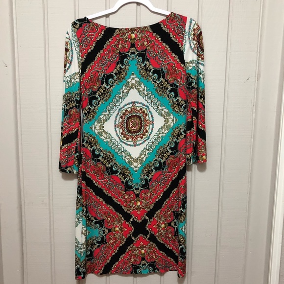 Kenar | Dresses | Kenar Dress Versace Inspired Print | Poshmark